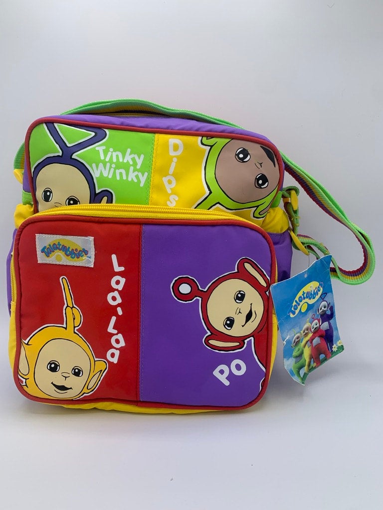 Ragdoll Solid Primary Colorblock Teletubbies Mini Diaper Bag | ABdlr